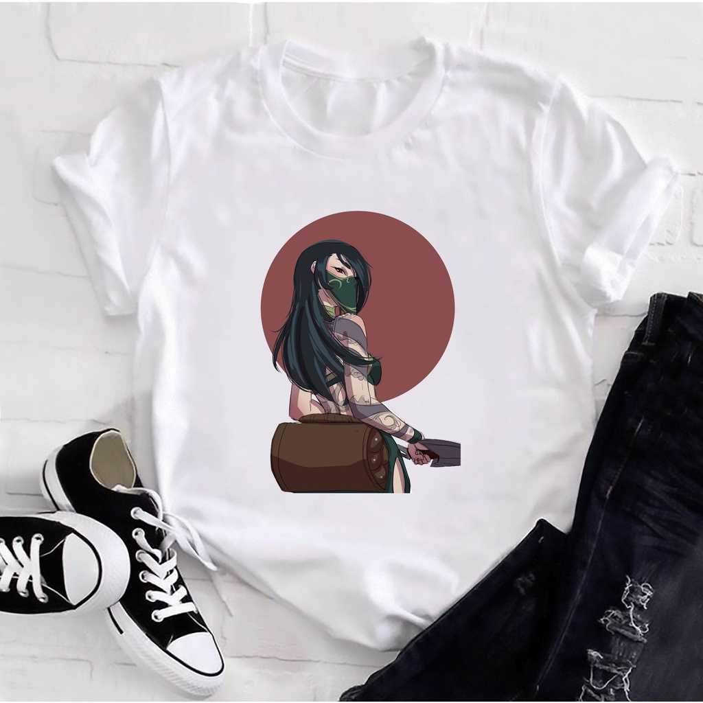 Camiseta League of Legends Akali Arthistic | Shopee Brasil