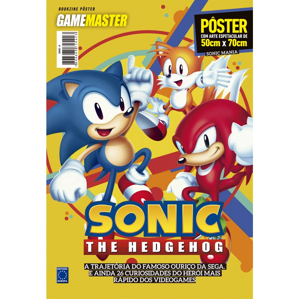 Pôster Gigante - Sonic : B | Shopee Brasil