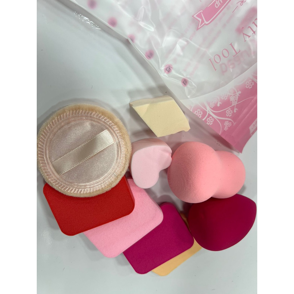 Kit de Esponja para Maquiagem - Diversos tamanhos e Modelos - 9 ...