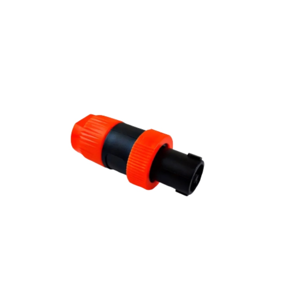Plug Conector Speakon Macho Laranja 4 Vias Sem Trava - MXT | Shopee Brasil