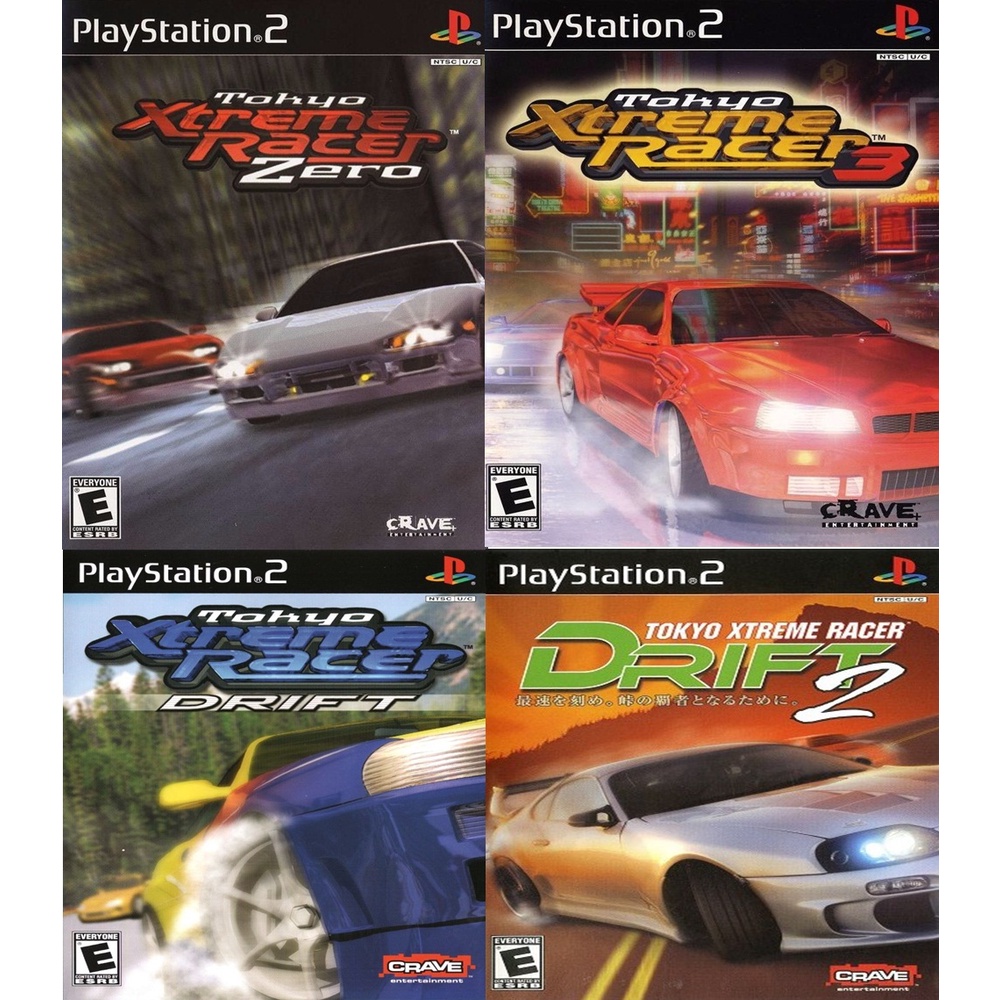 Kit Tokyo Xtreme Racer Collection com 4 Jogos (PS2) | Shopee Brasil