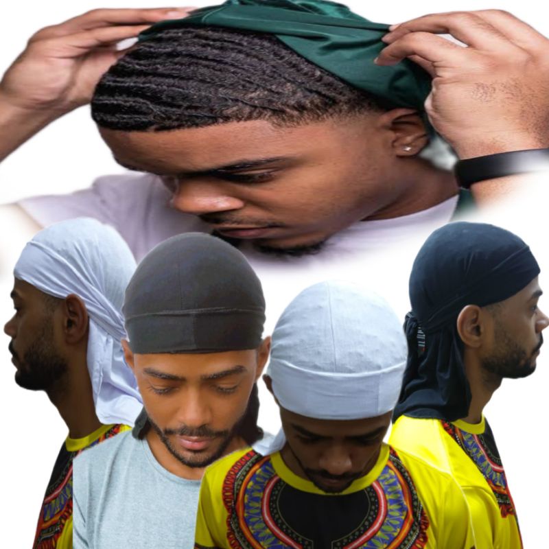 dureg touca original Bandana Turbante Durag Waves Dread Hip Hop Rap ...