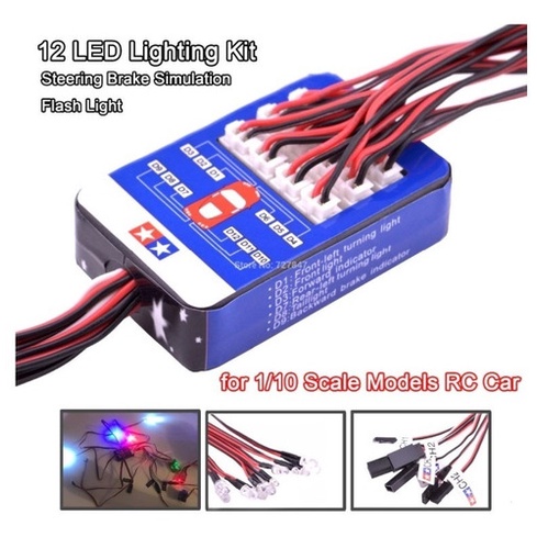 Kit 12 leds Tamiya para automodelos RC | Shopee Brasil
