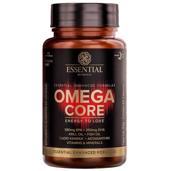 Omega Core - 60 Cápsulas - Essential | Shopee Brasil