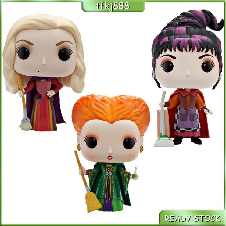 Funko Pop Bruxa Também Crazy Hocus Pocus Mary Sarah Winifred Figure ...