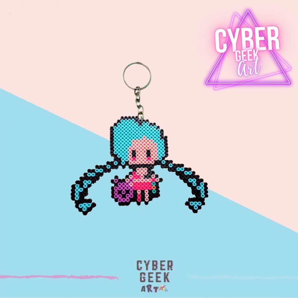 Jinx - League of Legends (Pixel Art/Perler beads) | Shopee Brasil