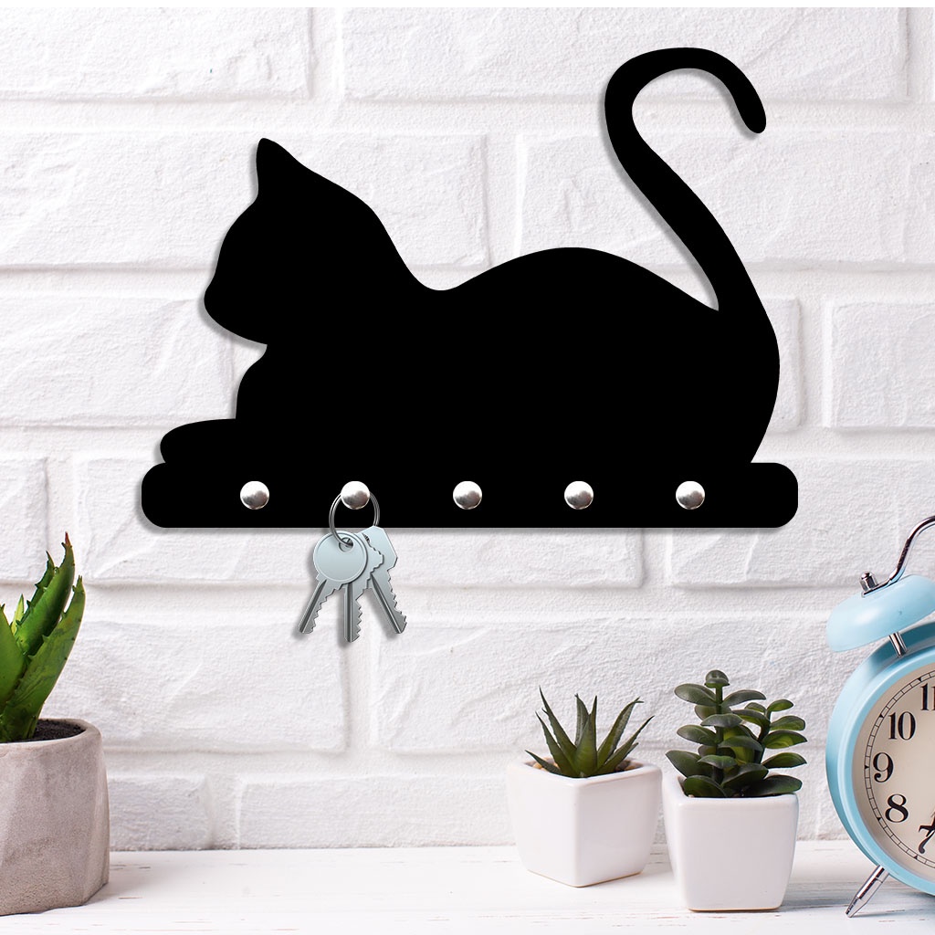 Porta Chaves de Parede Decorativo em MDF | Shopee Brasil