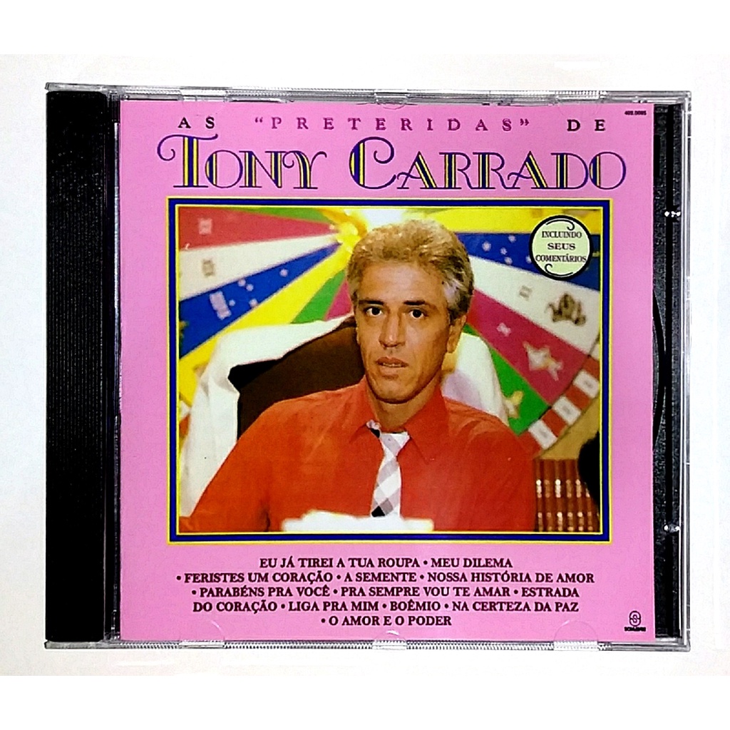 Cd As "Preteridas" De Tony Carrado (Mandala) (1988) - REMASTERIZADO ...