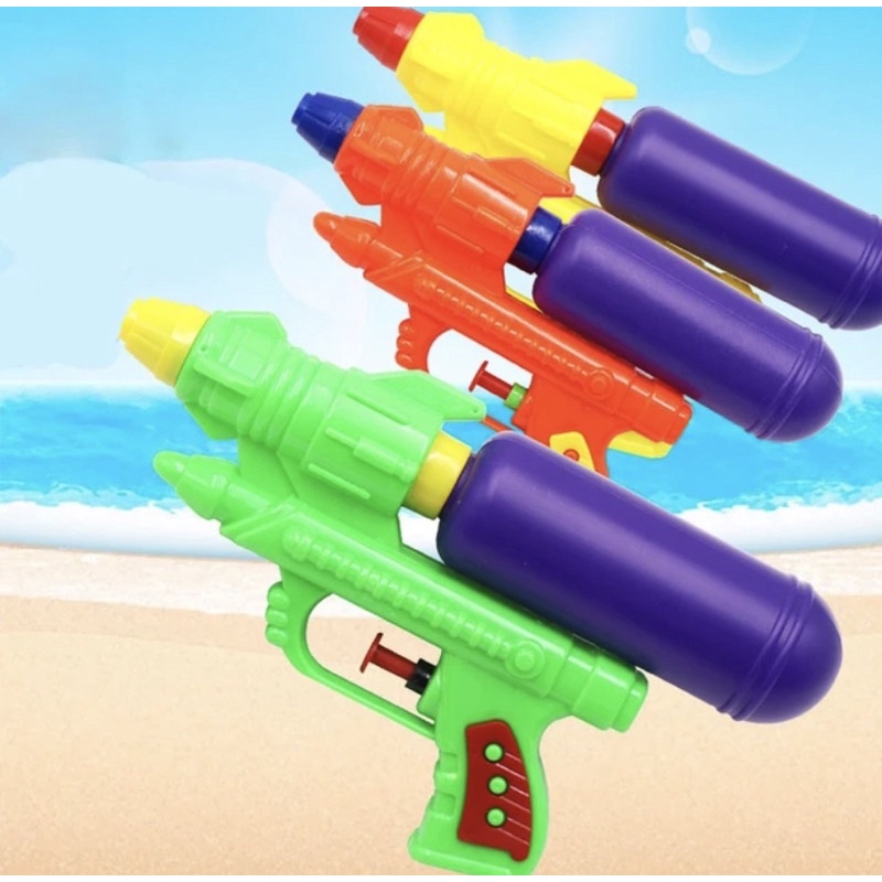 Pistola Arma Arminha Water Gun Lança Água Brinquedo Infantil Praia Dtp ...
