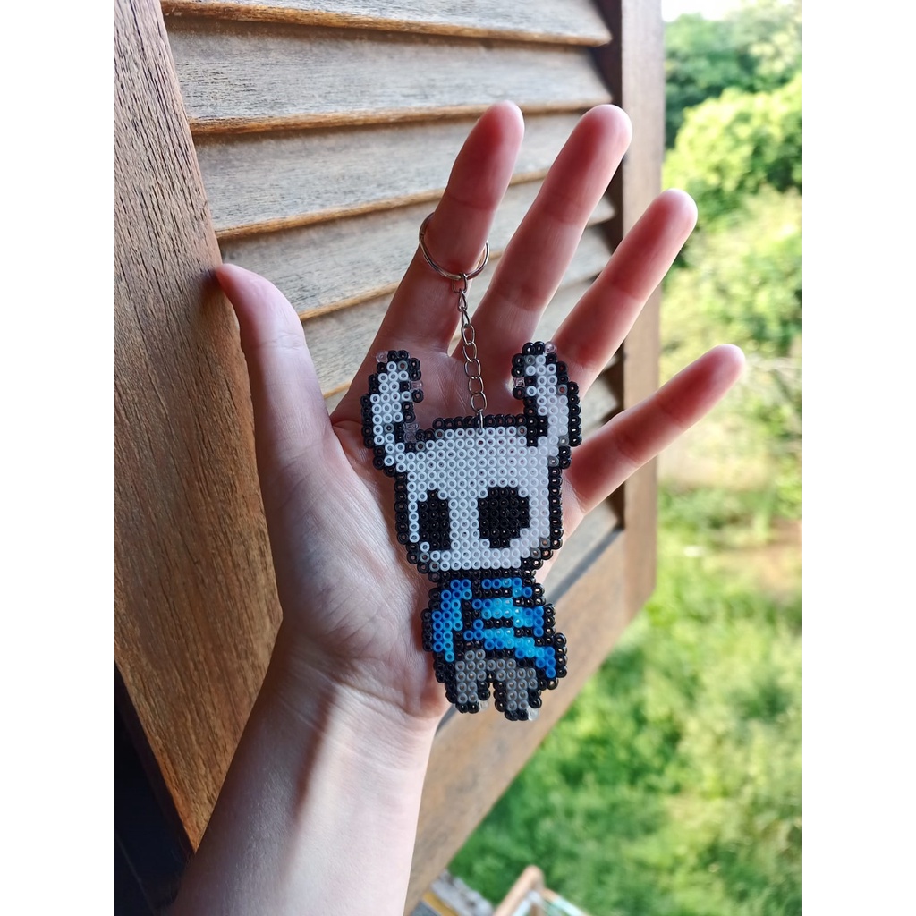 Chaveiro Hollow Knight Hama Perler Beads | Shopee Brasil
