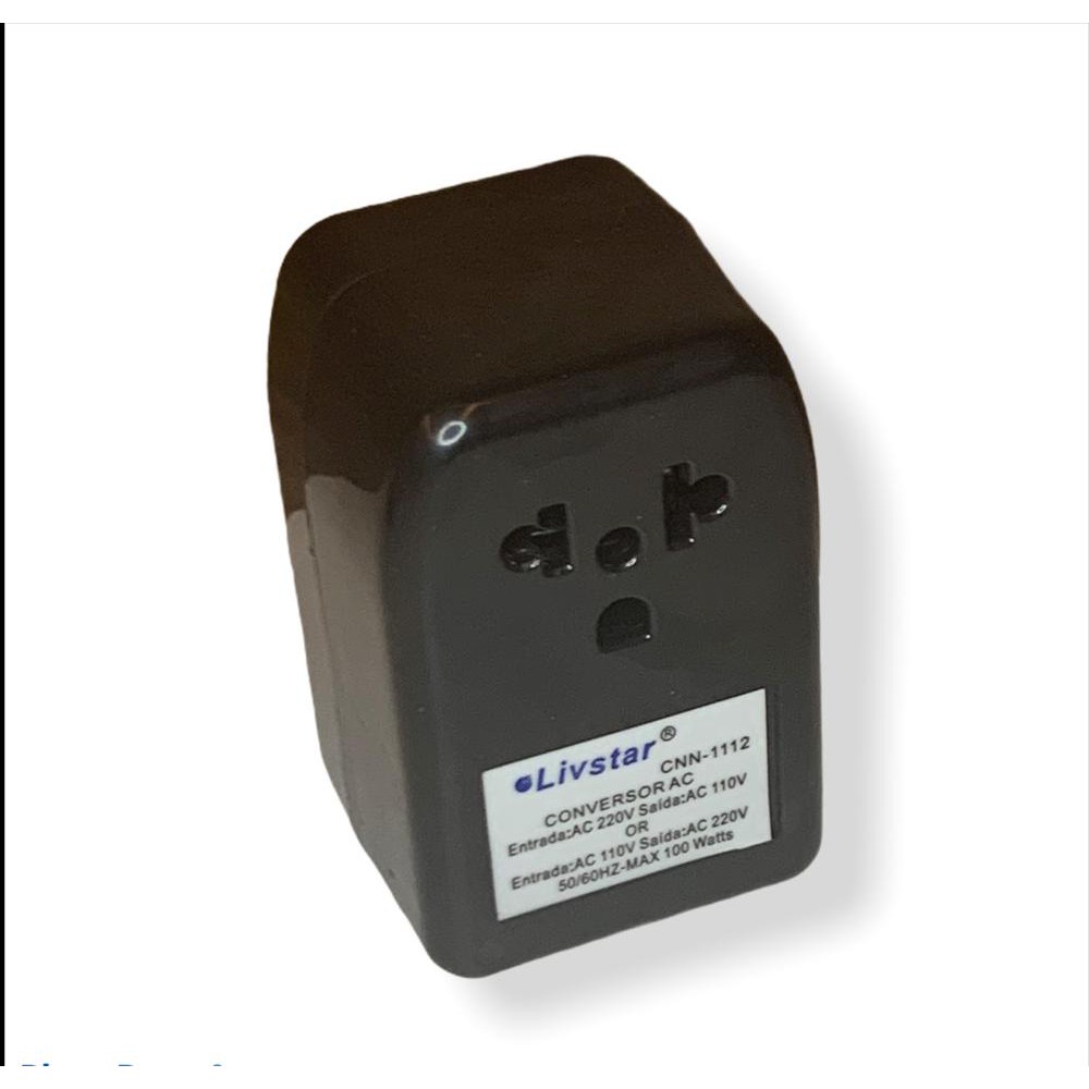 Conversor Transformador De Voltagem Bivolt 100w LivStar | Shopee Brasil