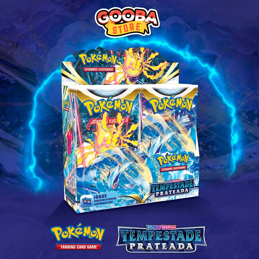 Booster Box Pokémon - EE12 - Tempestade Prateada | Shopee Brasil