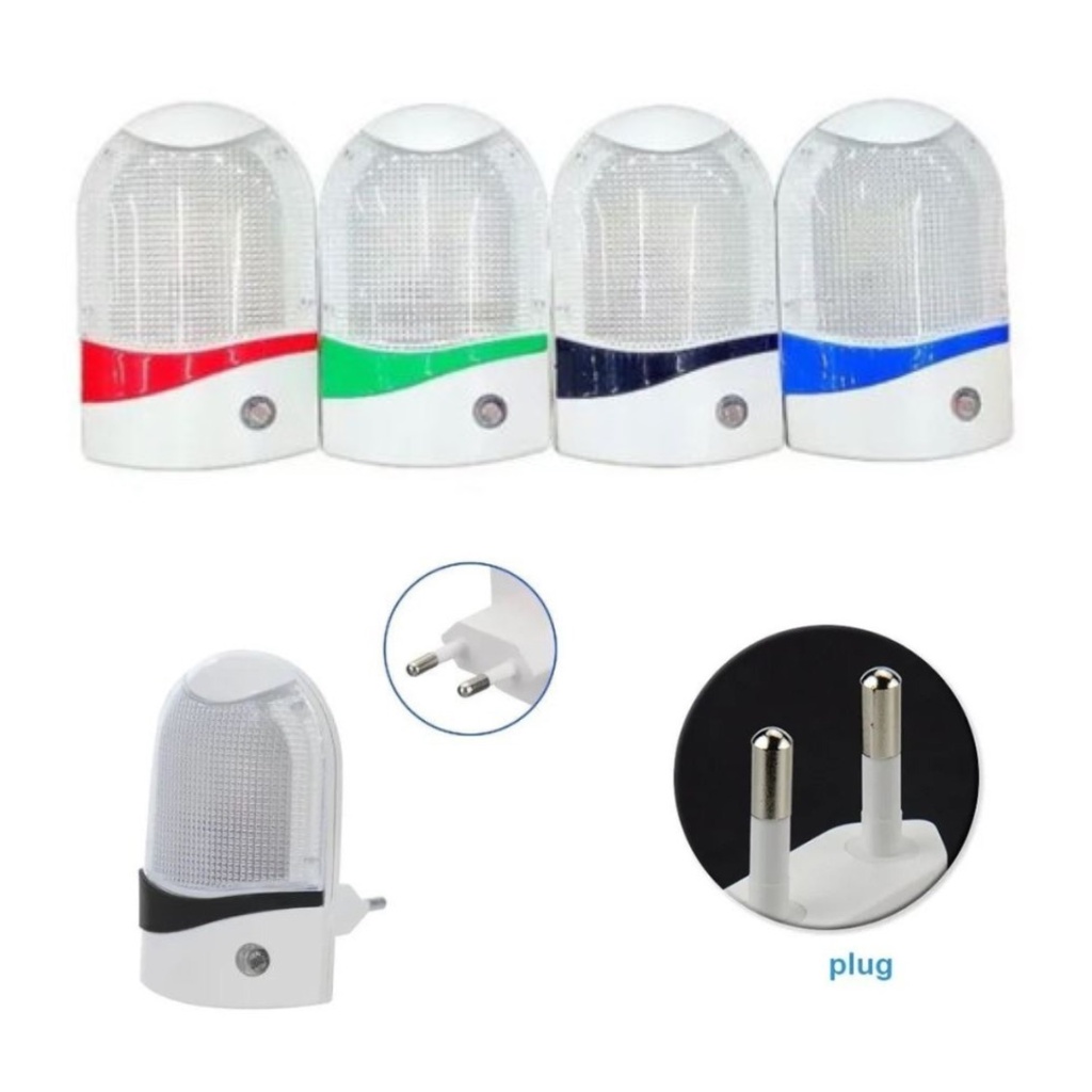 Lustre de Tomada automático Luz de Led Noturna com sensor acendimento ...