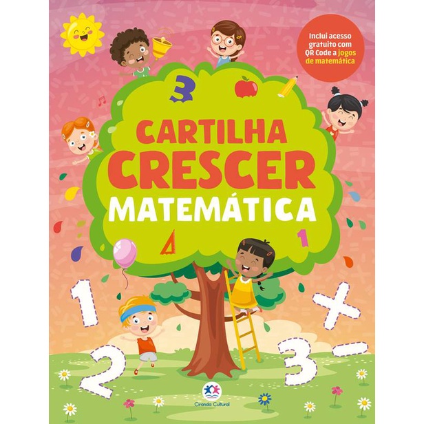 Cartilha Crescer - Matemática | Shopee Brasil