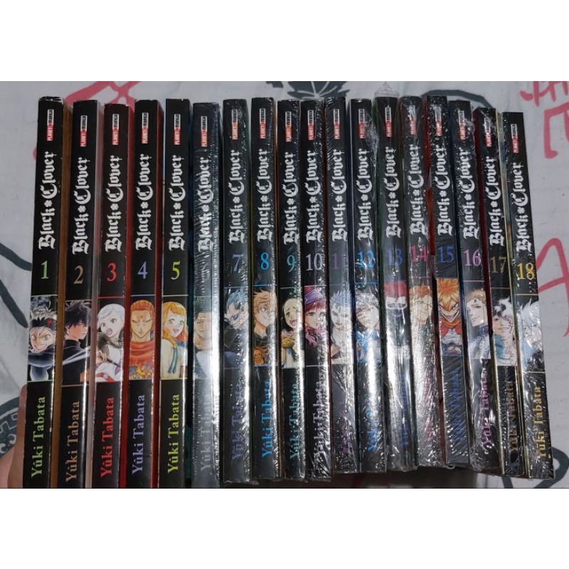 Black Clover (18 Volumes) | Shopee Brasil