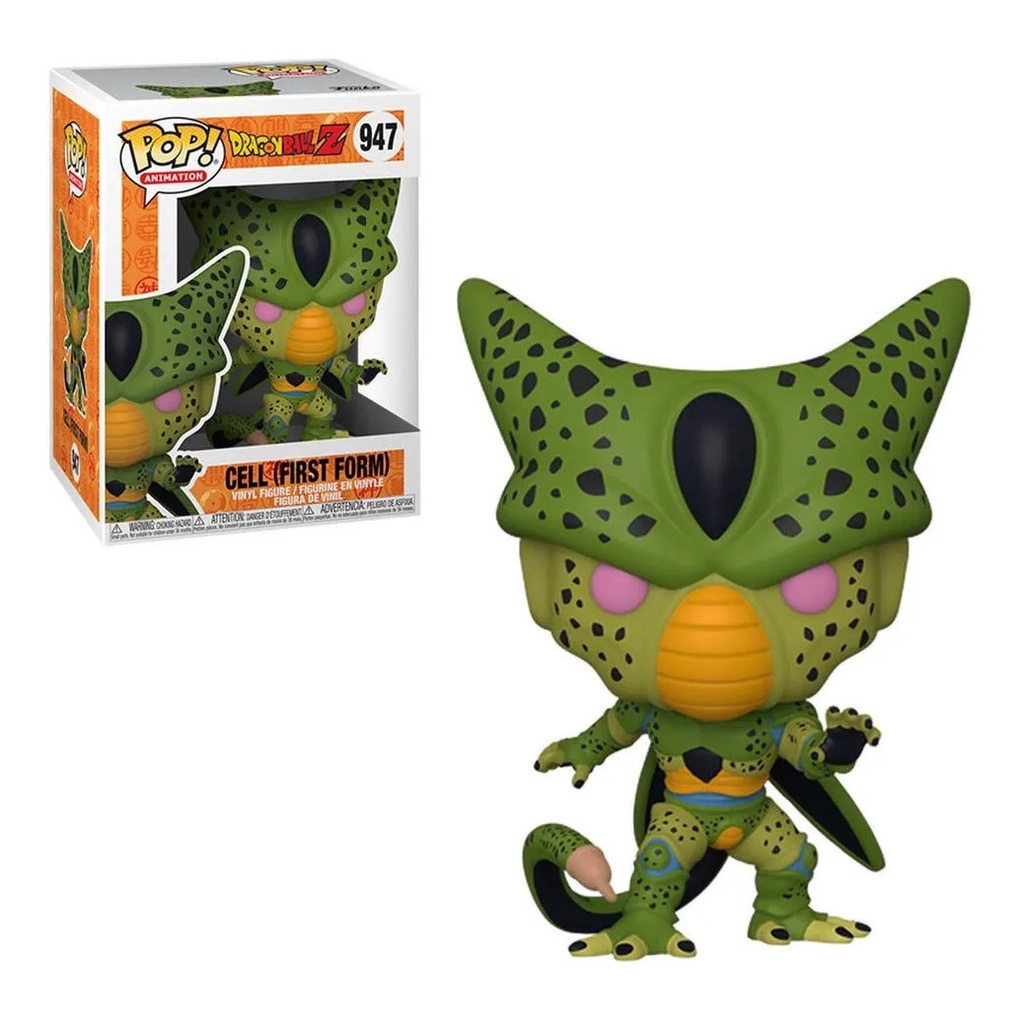 Funko Pop Dragon Ball Z Cell First Form 947 Anime Original | Shopee Brasil