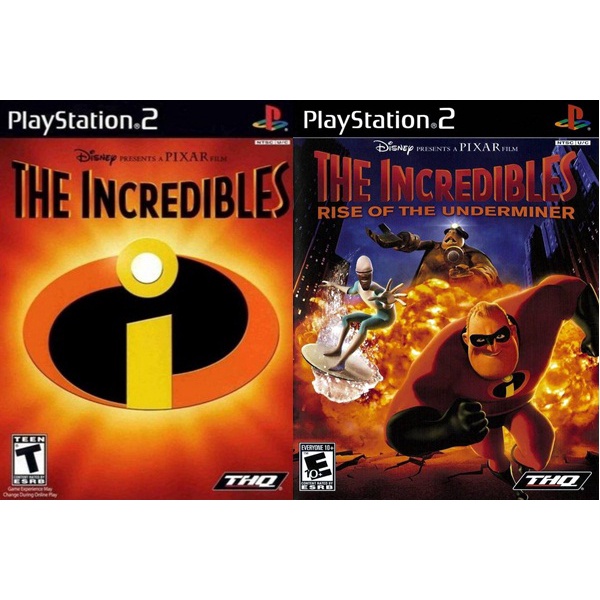 Kit The Incredibles Collection com 2 Jogos (PS2) | Shopee Brasil