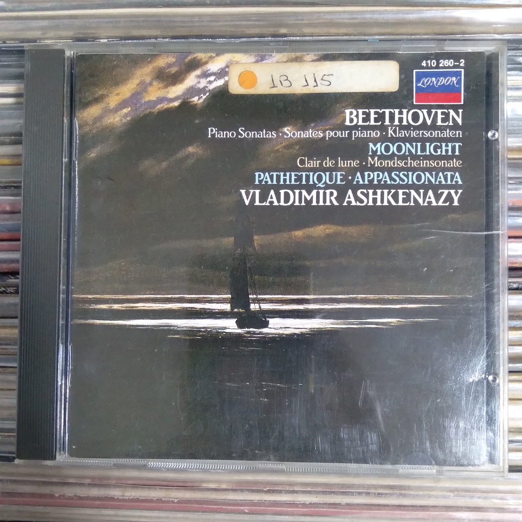 BEETHOVEN PIANO SONATAS CD VLADIMIR ASHKENAZY | Shopee Brasil