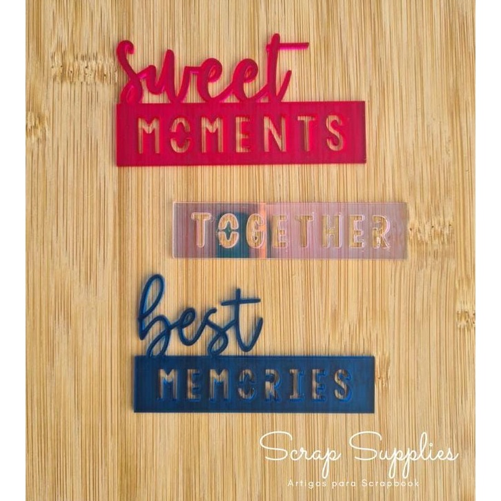 Pacote de títulos para scrapbbook / album de fotos color. | Shopee Brasil