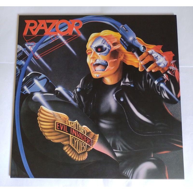 Razor - Evil Invaders LP ( Kreator Sodom Venom Possessed Slayer ...