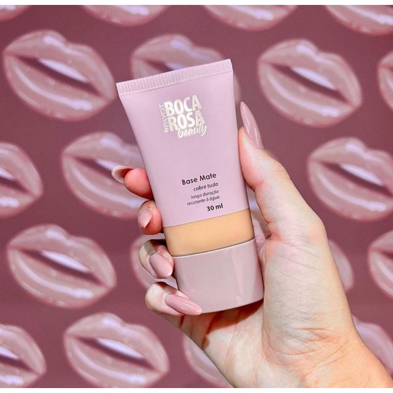 Base Mate Boca Rosa Payot Original Alta Cobertura Escolha sua cor ...