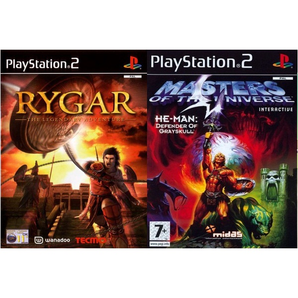 Kit Rygar The Legendary Adventure + He-Man Masters Of The Universe (PS2 ...