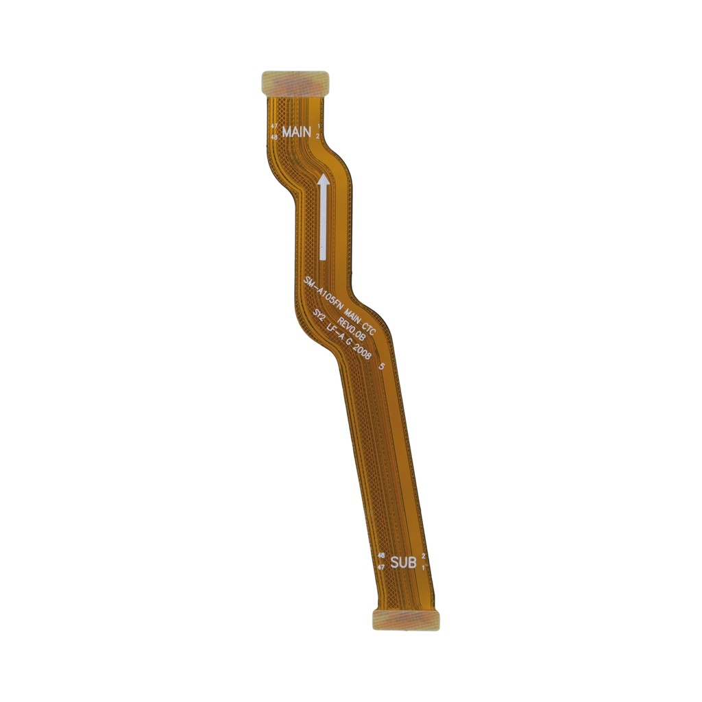Flex Flat Sub Placa & LCD Compatível Galaxy A10 (a105) Original ...
