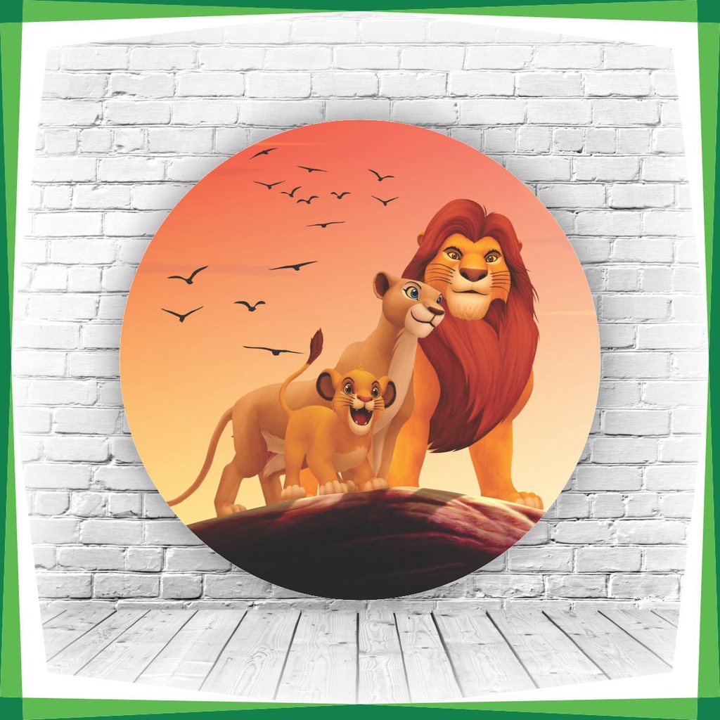 Painel Redondo Rei Leao | Shopee Brasil Painel Redondo Rei Leao | Shopee Brasil