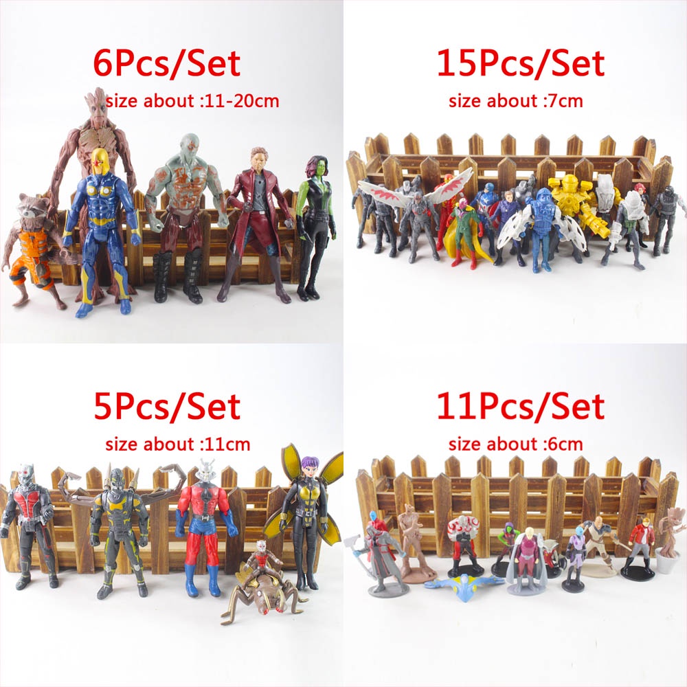 4Style Marvel Comics Os Vingadores Ant-Man Foguete Raccoon Peter Jason ...