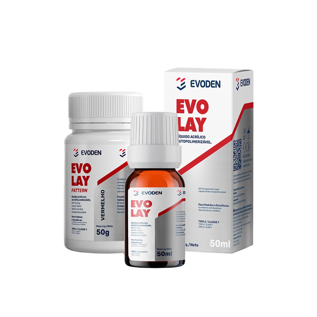 Kit Resina Evolay Pattern Evoden 50mL + 50g | Shopee Brasil