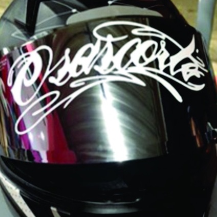 adesivo osascorte para viseira de capacete | Shopee Brasil