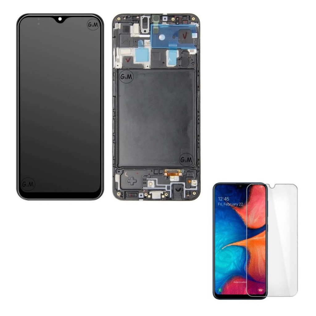 Display Frontal LCD completo Compatível A20 A205 COM ARO + Pelicula | Shopee Brasil
