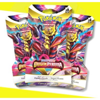 Booster Avulso - Espada e Escudo 11 - Origem Perdida | Shopee Brasil