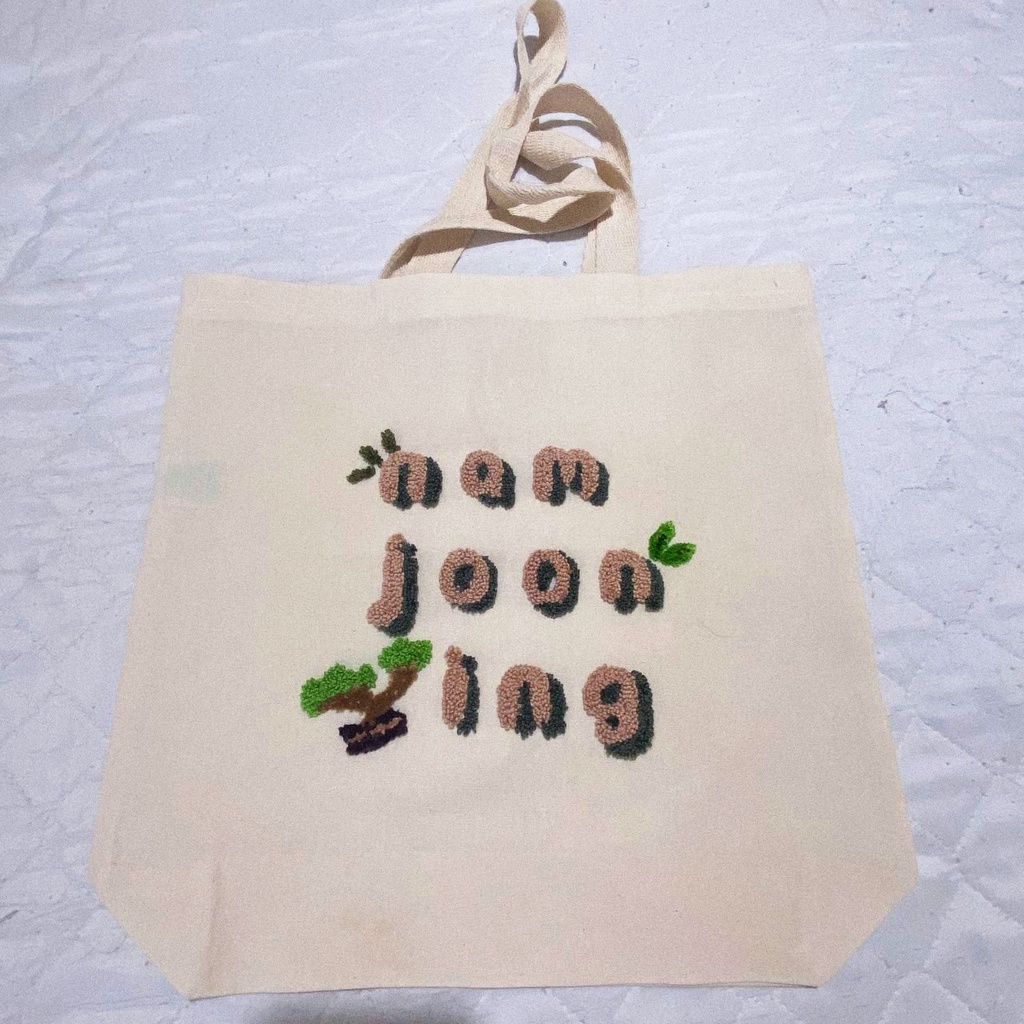 Ecobag BTS RM (NAMJOON) - NAMJOONING | Shopee Brasil