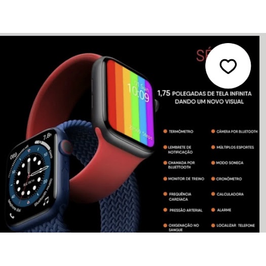 smartwatch iwo 13 w56 | Shopee Brasil