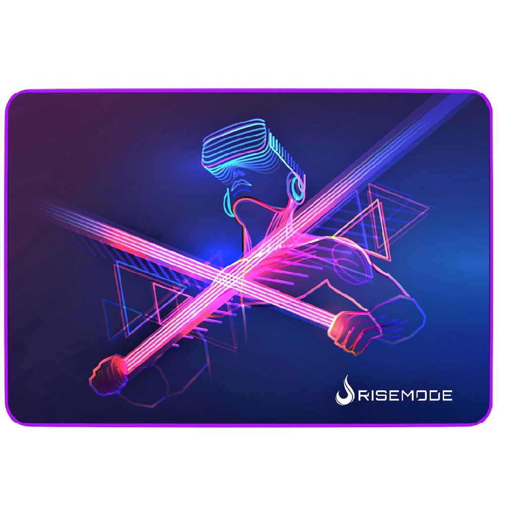 Mousepad Gamer Rise Mode Neon | Shopee Brasil