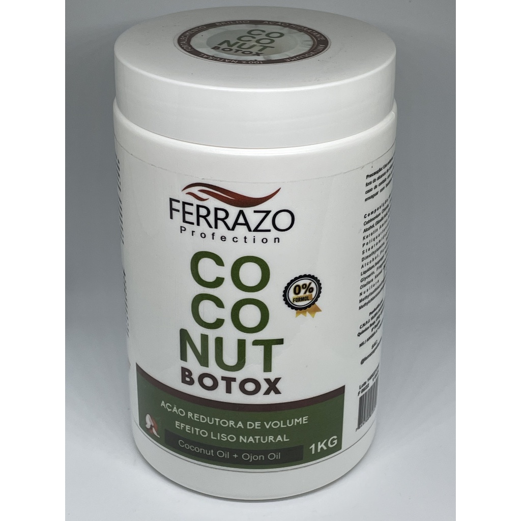 Botox Capilar Restaurador e Redutor de Volume Coconut 1kg | Shopee Brasil