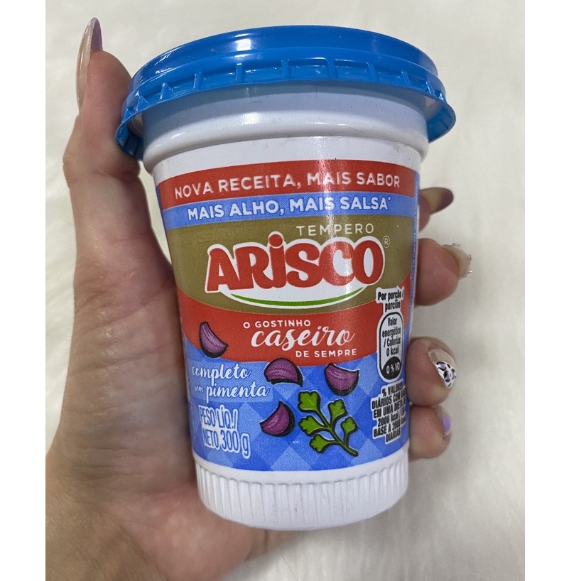 Tempero Arisco Completo sem Pimenta - 300g | Shopee Brasil