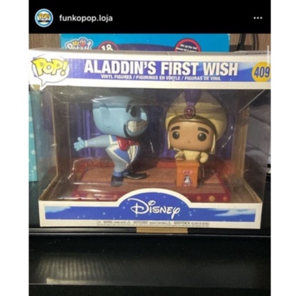 Funko Pop! Disney Aladdin's First Wish #409 Original | Shopee Brasil