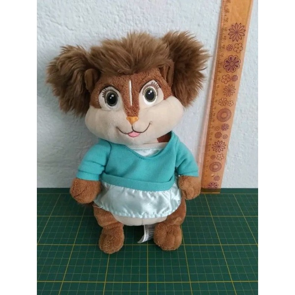 Pelúcia Eleanor Alvin e os esquilos | Shopee Brasil