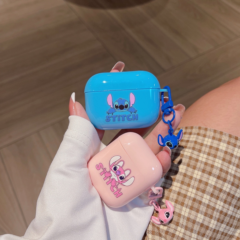 Stitch Cute Airpods Case soft tpu for AirPods 1/2 3 Pro2 Casing ...
