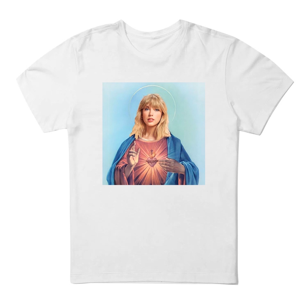 Camiseta Taylor Swift celeste | Shopee Brasil