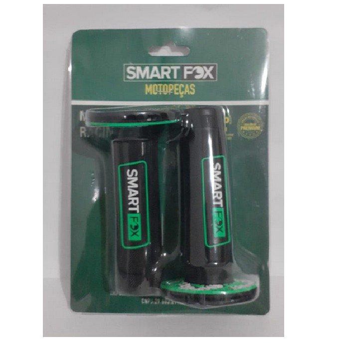 Manopla Racing Verde+Preto SmartFox (par) | Shopee Brasil