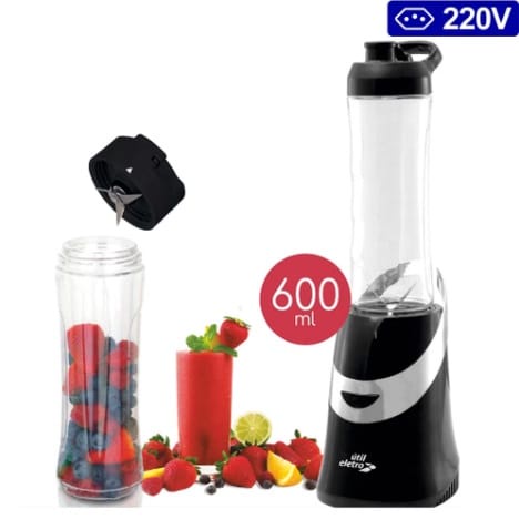 Blender Mixer Shake Mini Liquidificador 220V Copo Vira Coqueteleira ...