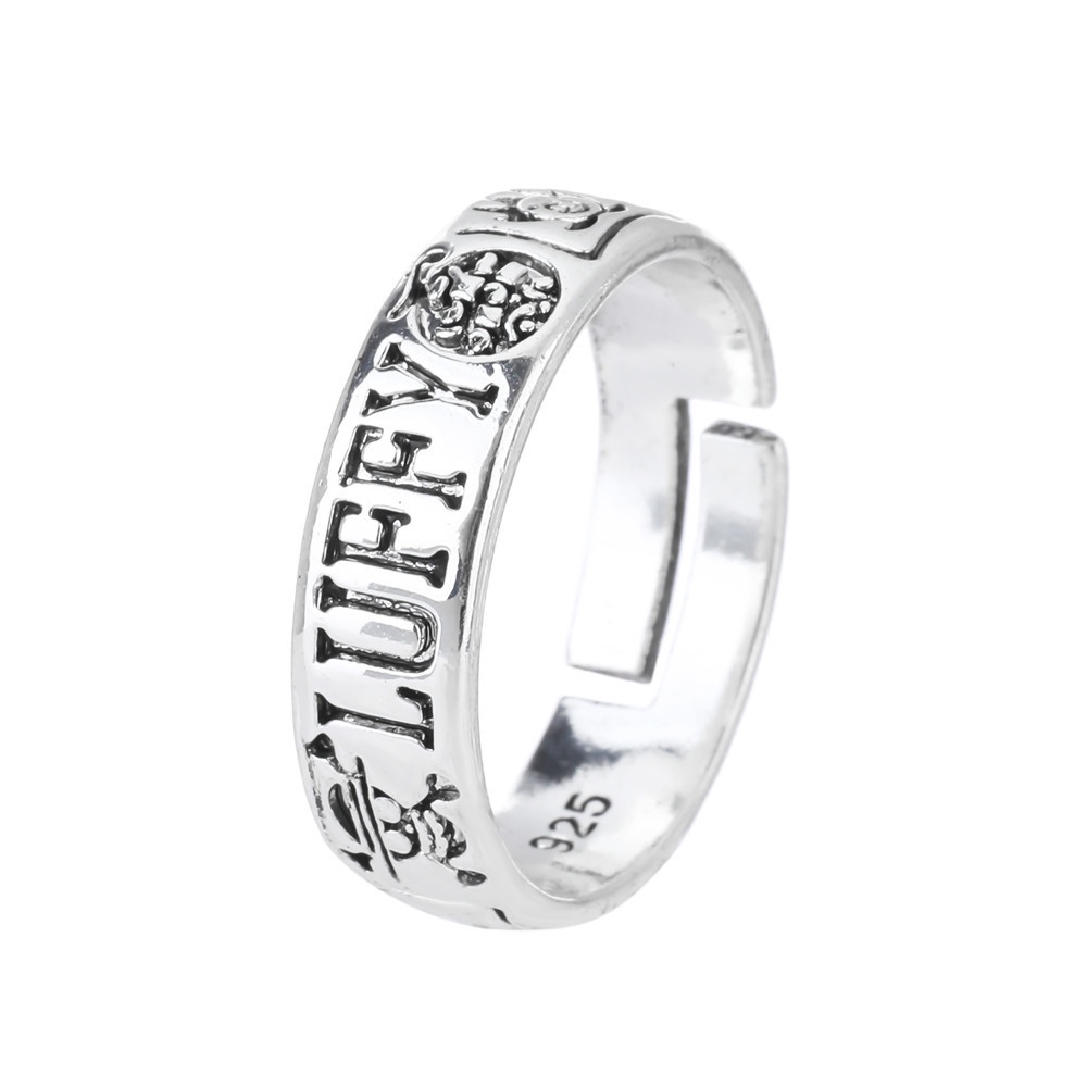 Anime Cartoon Ring Men and Women New Cute King of Thieves Ring Terra ...