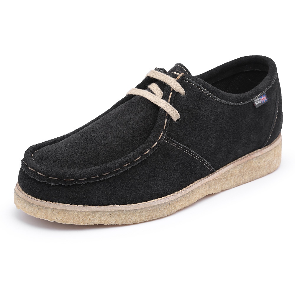 Sapato Estilo London Style Preto Canadian Cacareco Anos 80 Solado em ...
