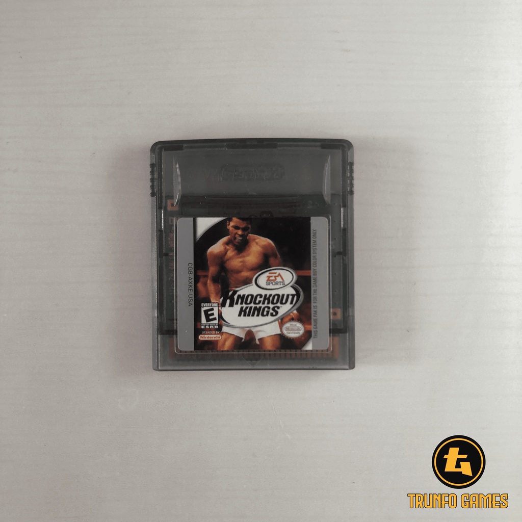 Cartucho jogo Knockout Kings de Game Boy Color (GB, GBC e GBA ...