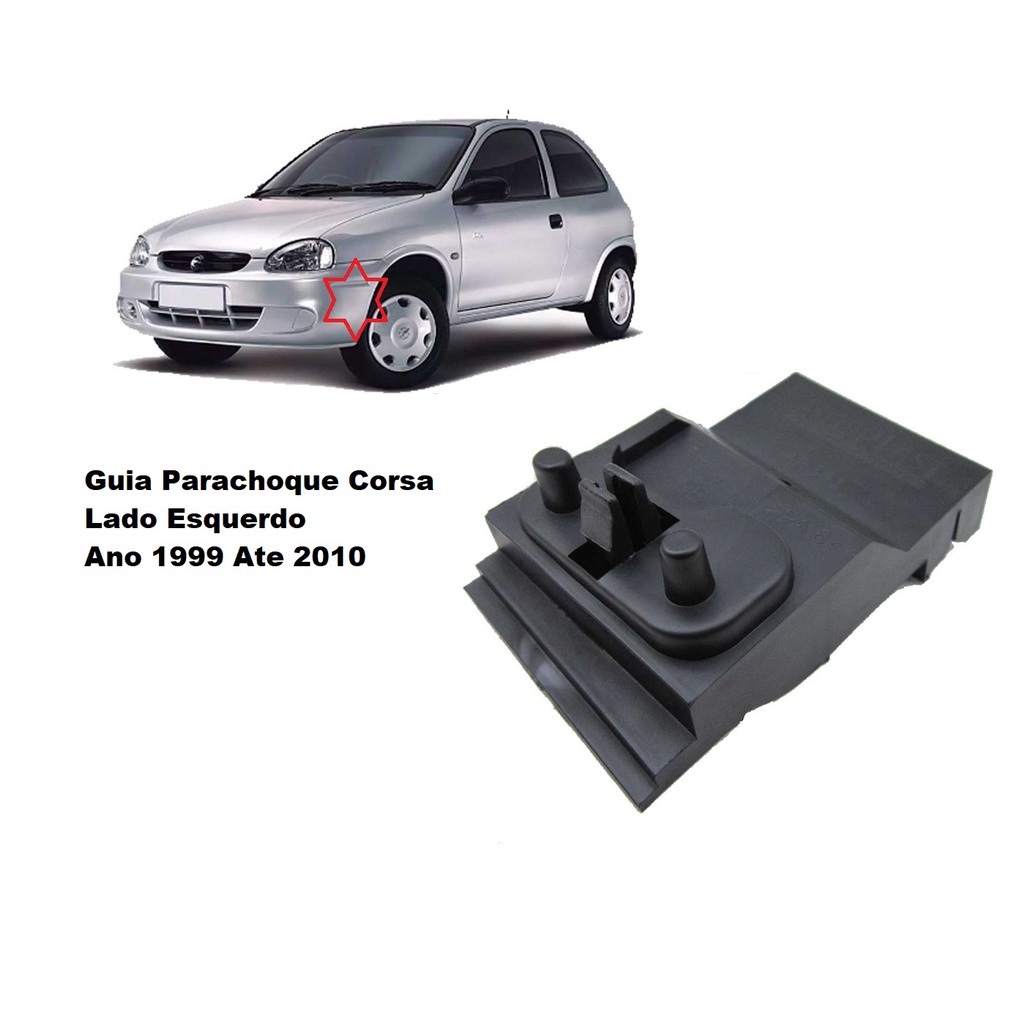 Par Guia Parachoque Dianteiro Corsa Sedan Classic Pick-up Corsa Corsa ...