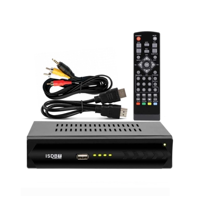 Conversor De TV Sinal Digital ISDB-T Full HD | Shopee Brasil