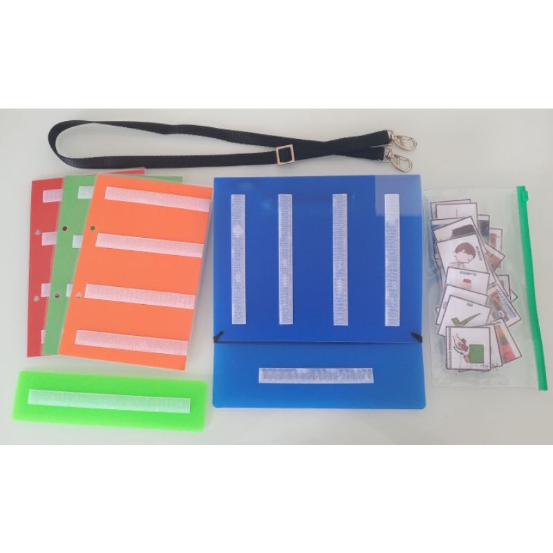 Pasta de comunicação alternativa PASTA PECS autismo PASTA PEC | Shopee ...